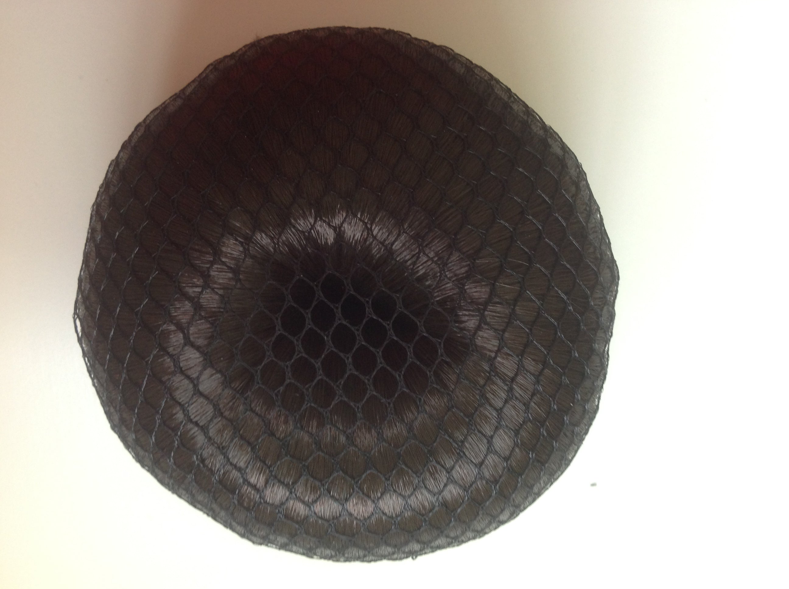 Fine Black mesh bun nets plain, swarovski Crystals and Pearls – Zafina